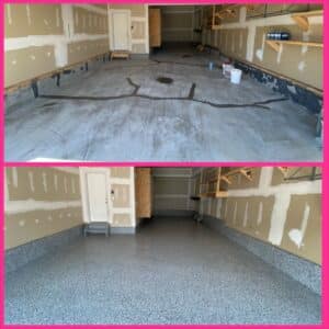 Epoxy Flake Flooring Service | B Jacob Construction